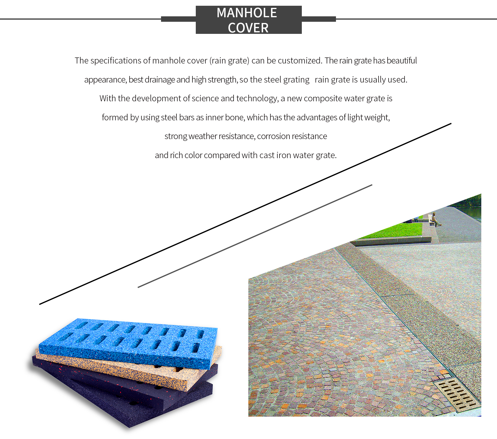 Rubber Manhole Cover - Buy rubber tiles outdoor, Rubber Manhole Cover ...